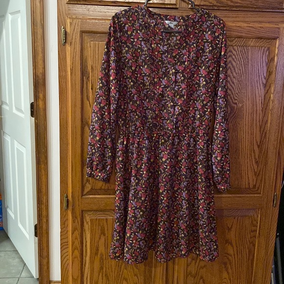Bass | Dresses | Nice Dress For Fall Wedding Or Work Do Brown With ...
